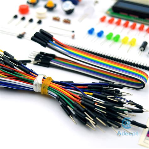 Adeept Project LCD Starter Kit For Arduino UNO R Mega Nano Servo Relay LCD