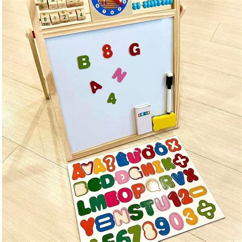 Bảng edu nam châm mặt cho bé học chữ cái tiếng việt và số mẫu mới nhất Shopee Việt Nam