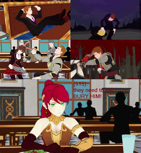 The Plot Did That For Us Pyrrha Rwby Know Your Meme