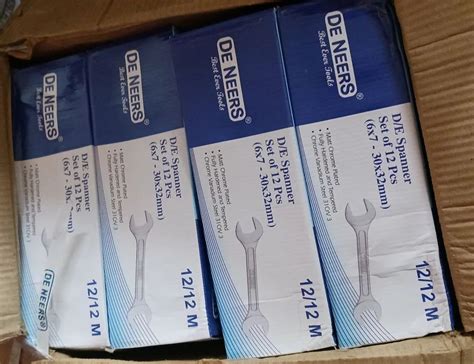 Double Open End Spanner Set Chrome Vanadium Steel At ₹ 520 Set In Secunderabad