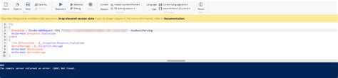 How To Return Specific Response Code From Script That Called Via Powershell Web Api