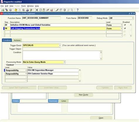 Oracle Apps Forms Personalization Example Tutorial