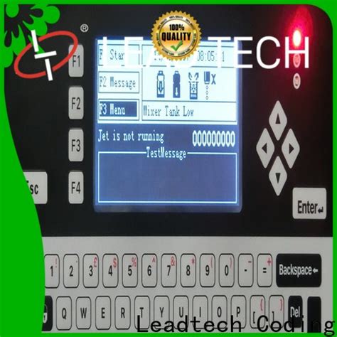 High Quality Laser Batch Coding Machine Custom For Pipe Printing Leadtech Coding