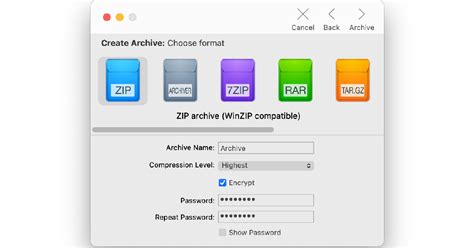 How To Create A Password Protected Zip File Or Folder On A Mac