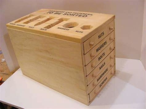 WeirdWood Self Sorting Sorta Bin