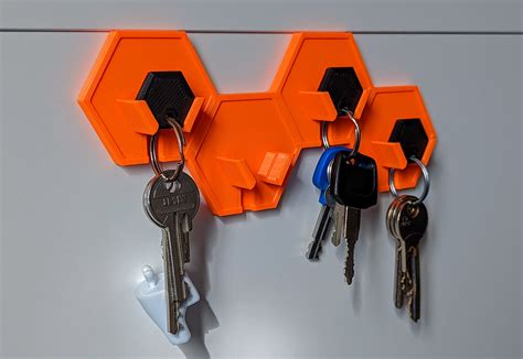 Modern Key Hanger By Xyz Space Makerworld Download Free 3d Models