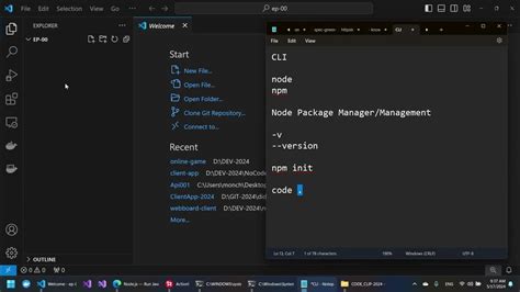Nodejs Expressjs Ep01 Youtube