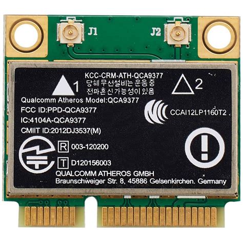 Qca9377 Dual Band Ac Wifi Module Wifi Adapter Mini Pci E 24g5g Fe9t