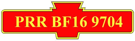 Lanes Trains S Scale Bf16 9704