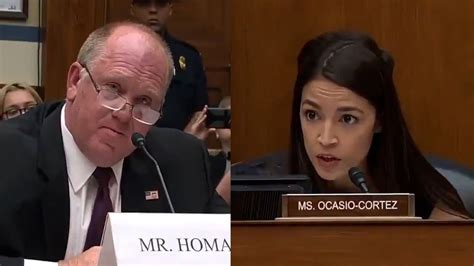 AOC Confronts Trumps Border Czar Over Family Separation Policy