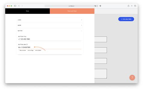 How To Add Clickable Phone Numbers And Emails Tilda Help Center
