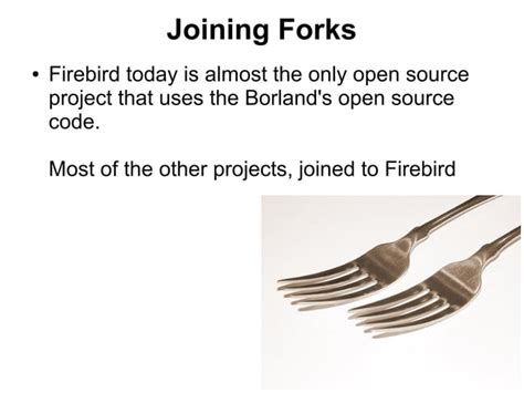 Firebird Database That Does Not Burn Your Data Ppt