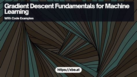 giuseppe canale cissp on linkedin gradient descent for machine learning fundamentals and