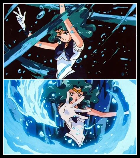 Sailor Neptune Attack Deep Submerge Sailor Neptune Transformation