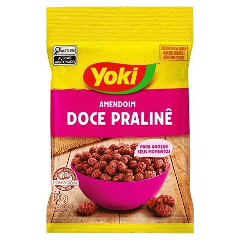 Amendoim Doce Yoki Praline 150g Redemix