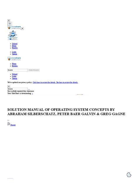 Solution Manual Of Operating System Concepts By Abraham Silberschatz