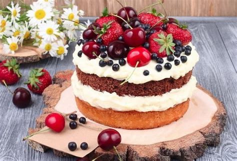 9 рецептов крема для бисквитного торта