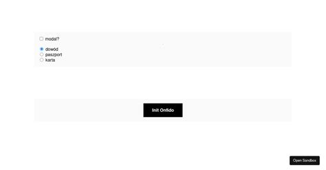 Onfido Poc Forked Codesandbox