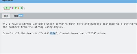 Please Help Me With A RegEx To Extract Only The Numbers From A String Variable Studio UiPath