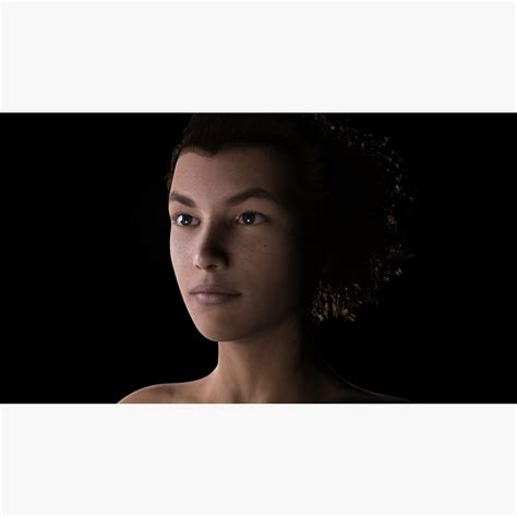 Realistic Female Nurse Character In Scrubs 3d Model Download People