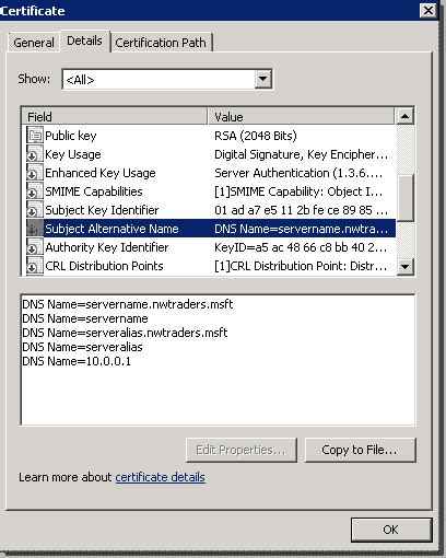 Create A Certificate Request File With Alias Support Using A Powershell Script 4sysops