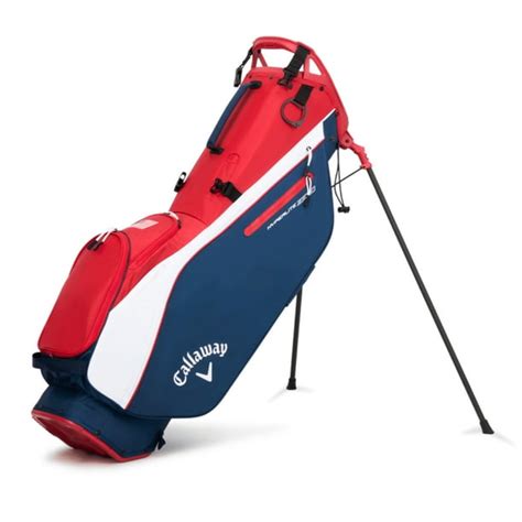 Callaway 2023 Hl Zero Golf Stand Bag Red White Navy Usa