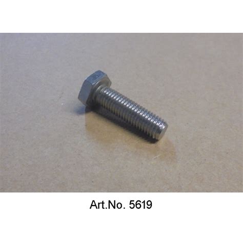 Tornillo M7 25 Mm Acero Inoxidable Precio Unitario