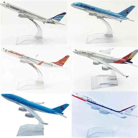 Korea Air Metal Diecast Aircraft Models 16cm From Kuo07 814 Dhgatecom