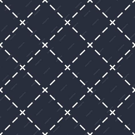 Premium Vector Seamless Crossed Lines Geometric Pattern Abstract Minimal Vector Background