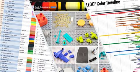 Printable Lego Color Chart