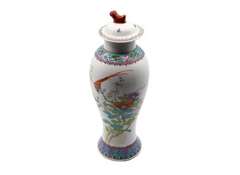 Hand Painted Vintage Vase 90326 China Tea Culture Club Moychaynl