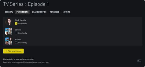 Creating A Workspace Elements Media Storage