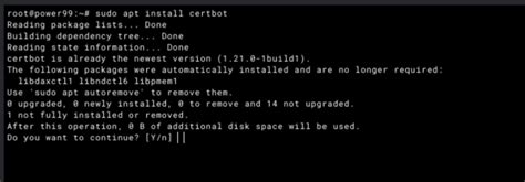 Cerbot Not Installing Socket Conflict Virtualmin Virtualmin Community