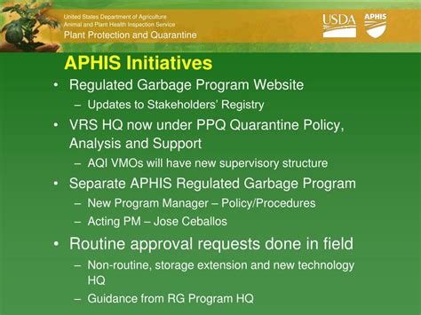 Ppt Aphis Regulated Garbage Program Powerpoint Presentation Free