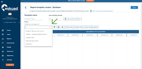 Database Templates Eskuad