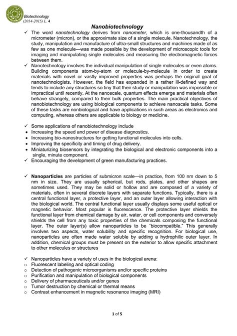 Nanobiotechnology Pdf