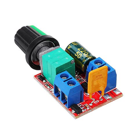 3pcs Dc 3v To Dc 35v 5a 90w Mini Dc Motor Pwm Speed Controller Module Speed Regulator Adjustable