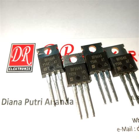 Jual Transistor IRFP9640 Power IRF P9640 N Channel IRFP 9640 Mosfet Bagus LA27 Shopee Indonesia