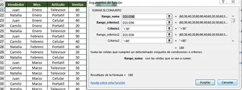 Cómo SUMAR en Excel con una dos o varias CONDICIONES Función SUMAR SI SUMAR SI CONJUNTO