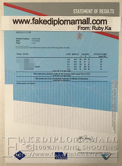 Order VCE Fake Statement Of Results Best Site To Get Fake Diplomas