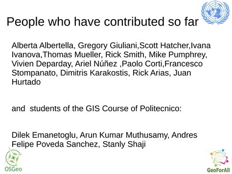 Un Open Gis Capacity Building Ppt