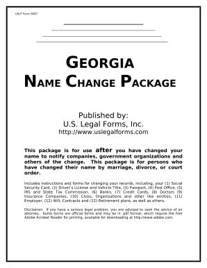 Name Change Marriage Doc Template PdfFiller