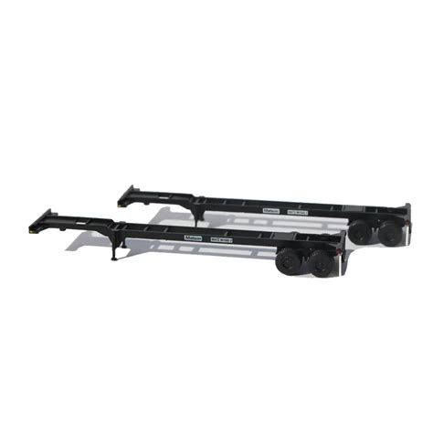 Jacksonville Terminal N 40 Container Chassis Matson Black 2 Pack