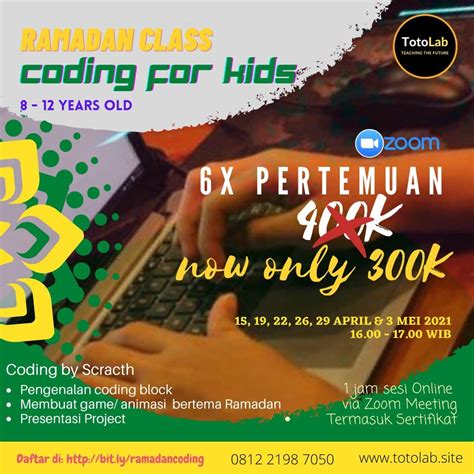 ramadan class belajar coding bersama totolab