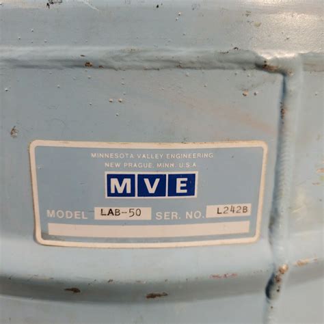 Mve Cryogenics Lab 50 Liquid Nitrogen Tank Dewar Lab Liquidators Store