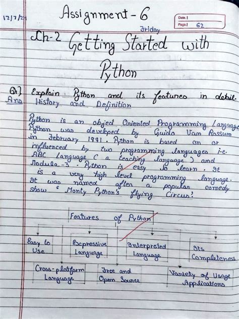 Assignment 6 Ch Getting Started With Python 1 Pdf Computer