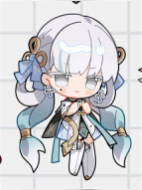 Jinhsi Waves Icon Chibi Fan Art