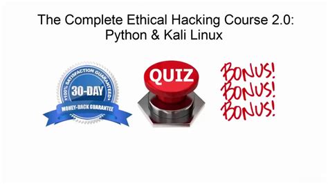 Introduction Complete Ethical Hacking Course Python And Kali Linux Youtube