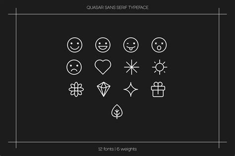 Quasar Sans Serif 13 Fonts By Vpcreativeshop Thehungryjpeg