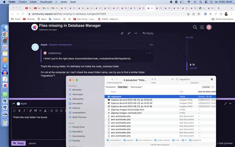 Files Missing In Database Manager Need Help Wappler Community